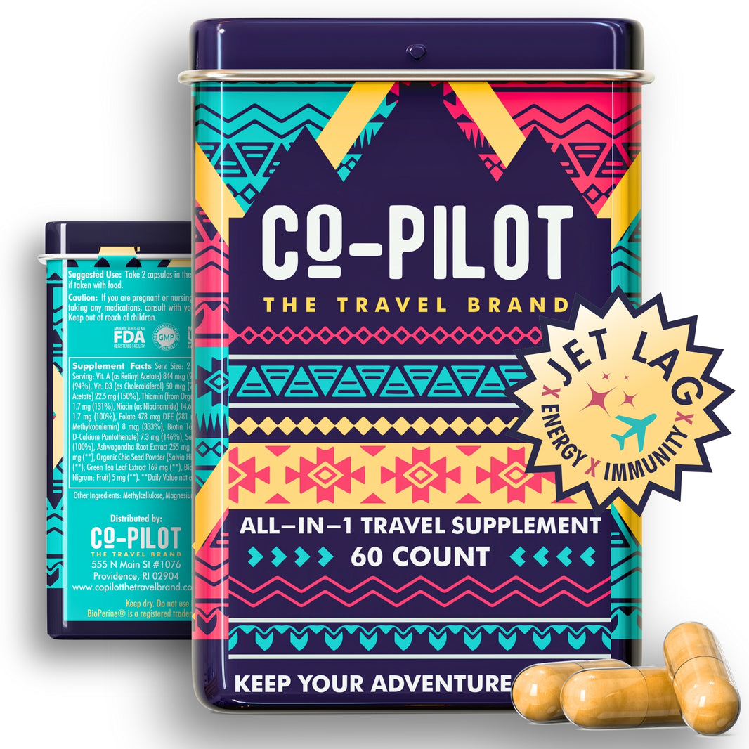 Travel Supplements for Energy + Sleeping Patterns & Mental Clarity ...